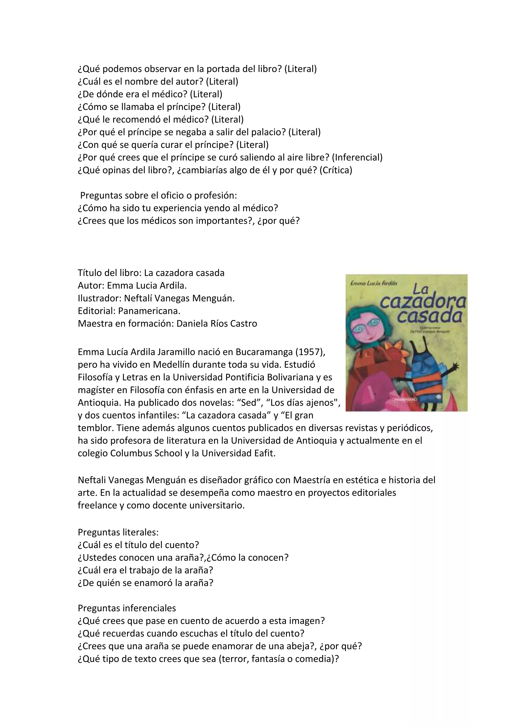 COMPRENSIÓN LECTORA - PRÁCTICA LEAMOS Y CONVERSEMOS SOBRE PERSONAJES ...