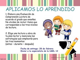 Comprensión lectora 3° 6° grado | PPTX
