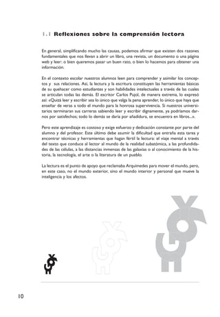 La lectura comprensiva y los textos escolares en la ESO | PDF