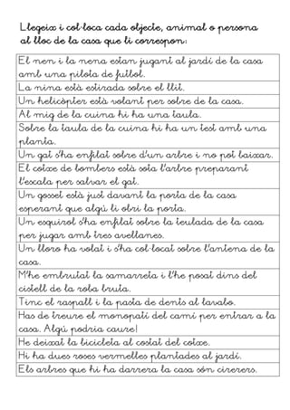 Comprensio la casa | PDF