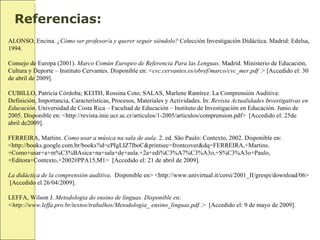 Comprension auditiva port congreso | PPT