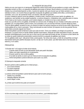 Comprension de lectura | DOCX | Birdwatching | Hobbies & Interests