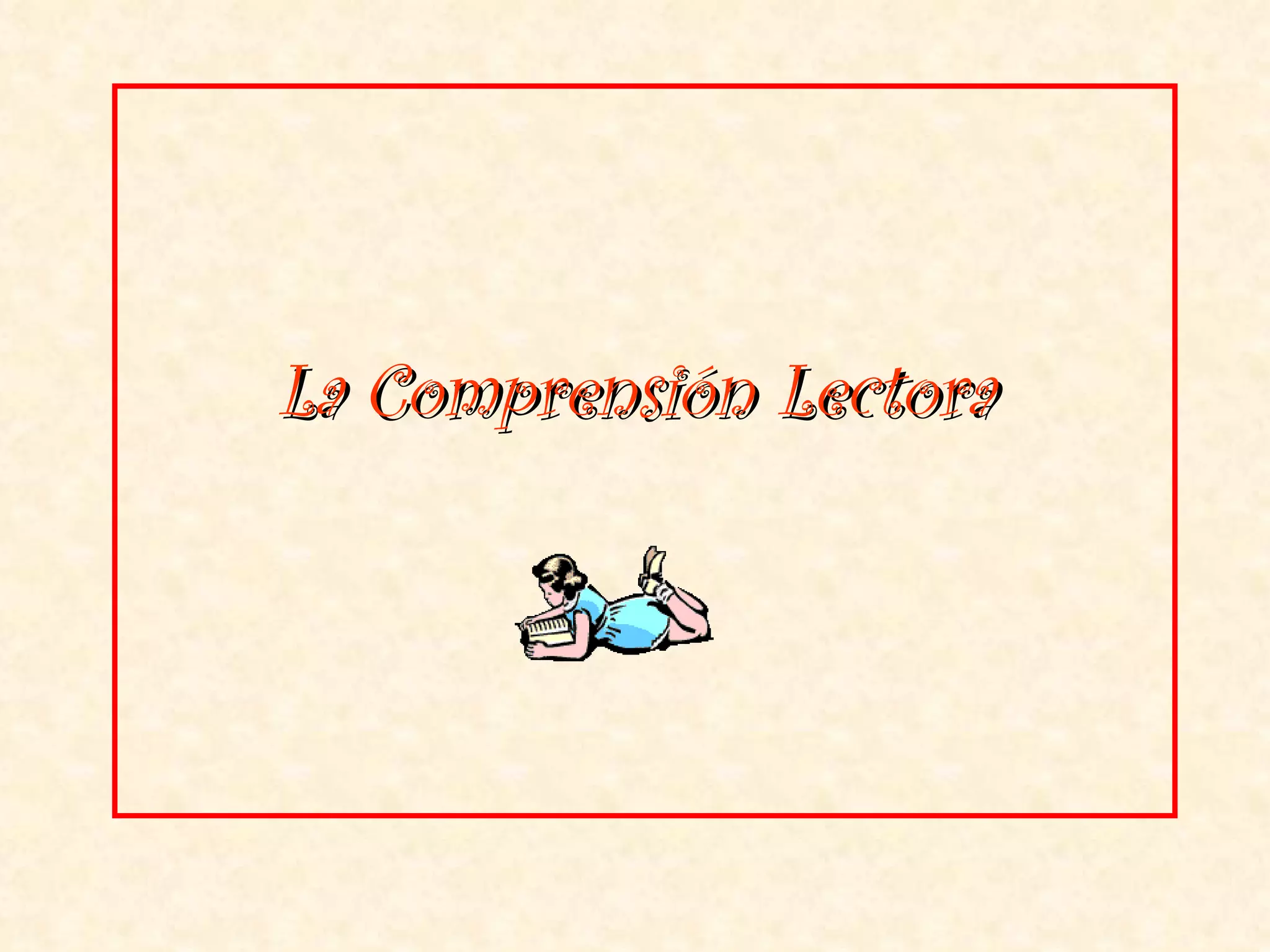 Diapositiva -Comprension lectora | PPT