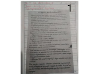 Comprension Lectora - El tigre y los tres bueyes.pdf