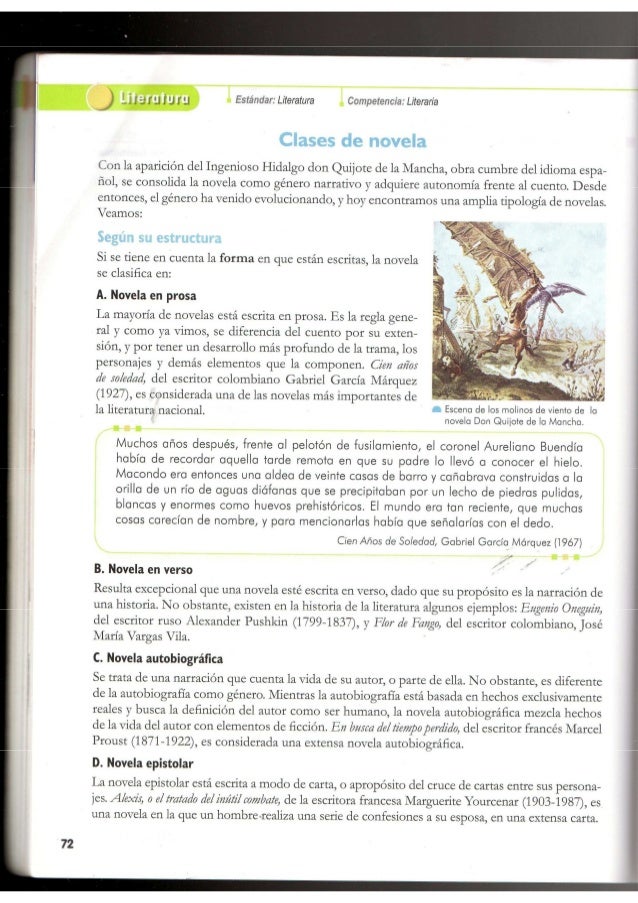 Comprension lectora de lectura septimo