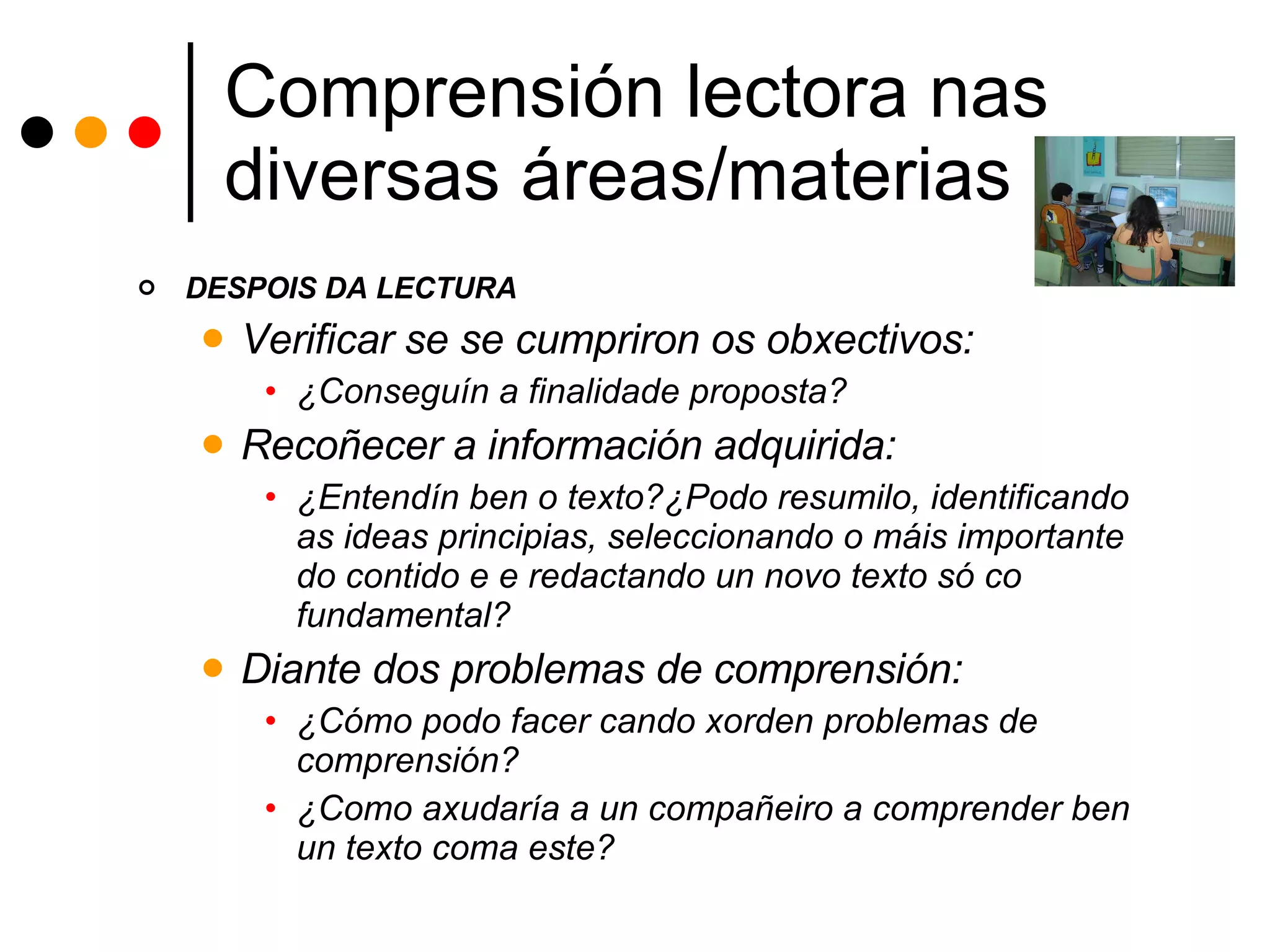 Comprension Lectora Mellora Exitoescolar | PPT
