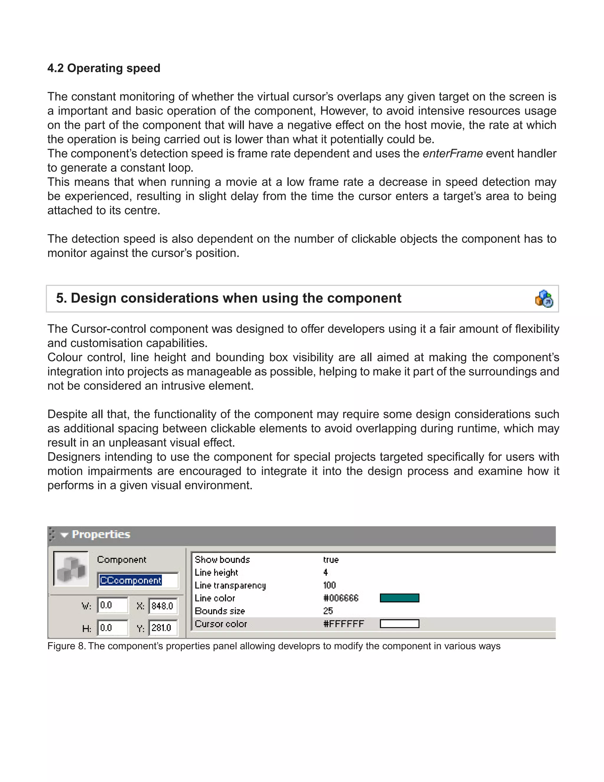 Project report (2003) - Using Flash MX Cursor-control component to enhance computer interaction ...