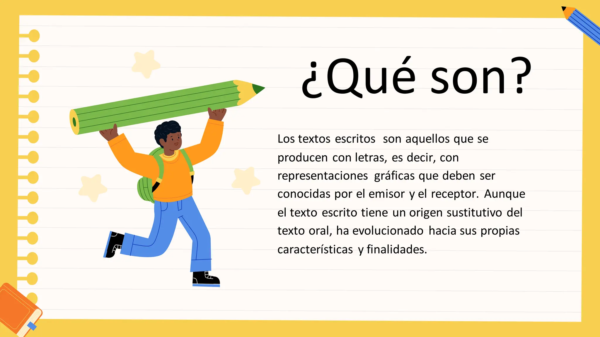 TEXTO ESCRITO, ¿Qué son?, Aspectos más importantes de las propiedades ...