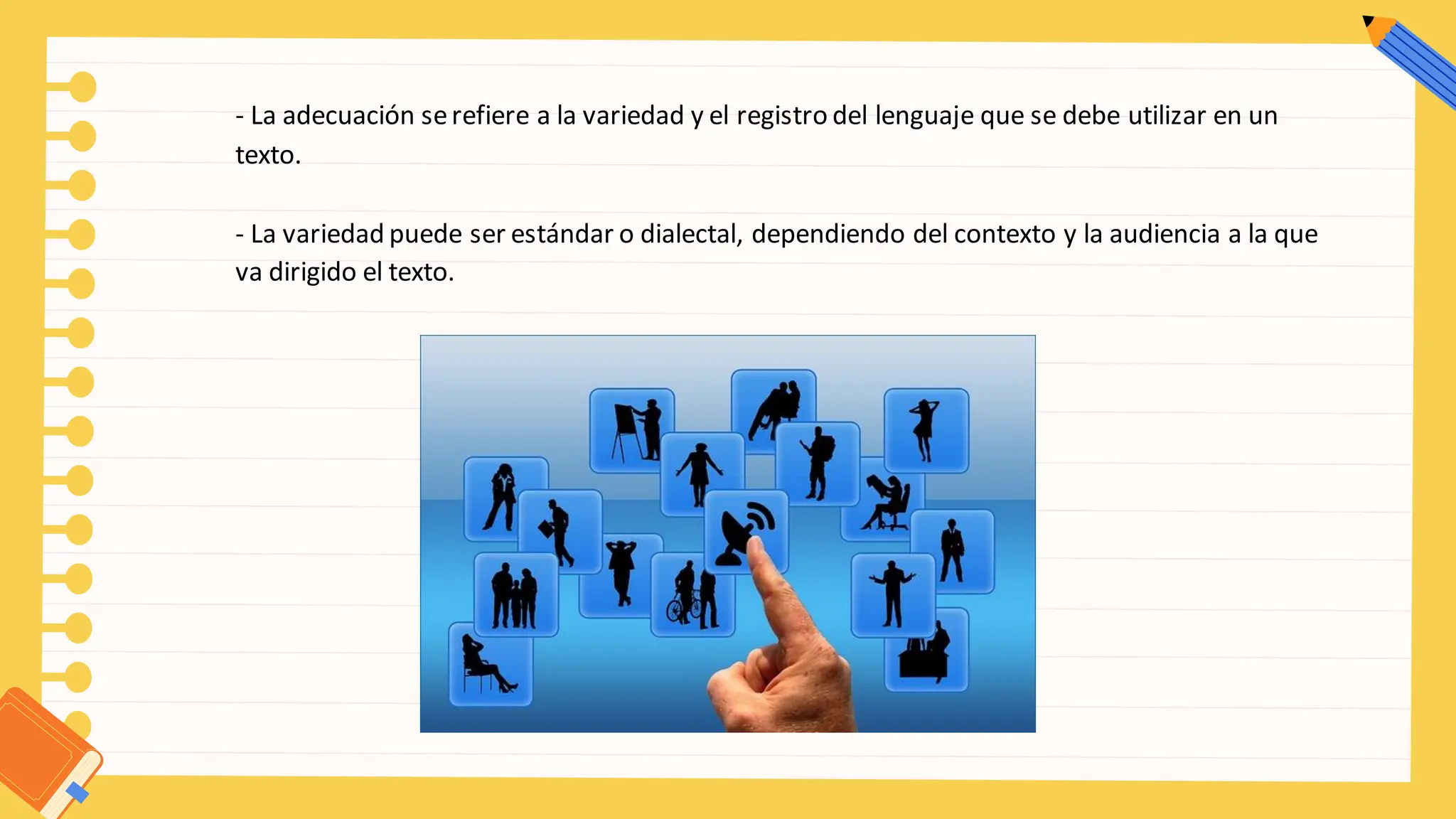 TEXTO ESCRITO, ¿Qué son?, Aspectos más importantes de las propiedades ...