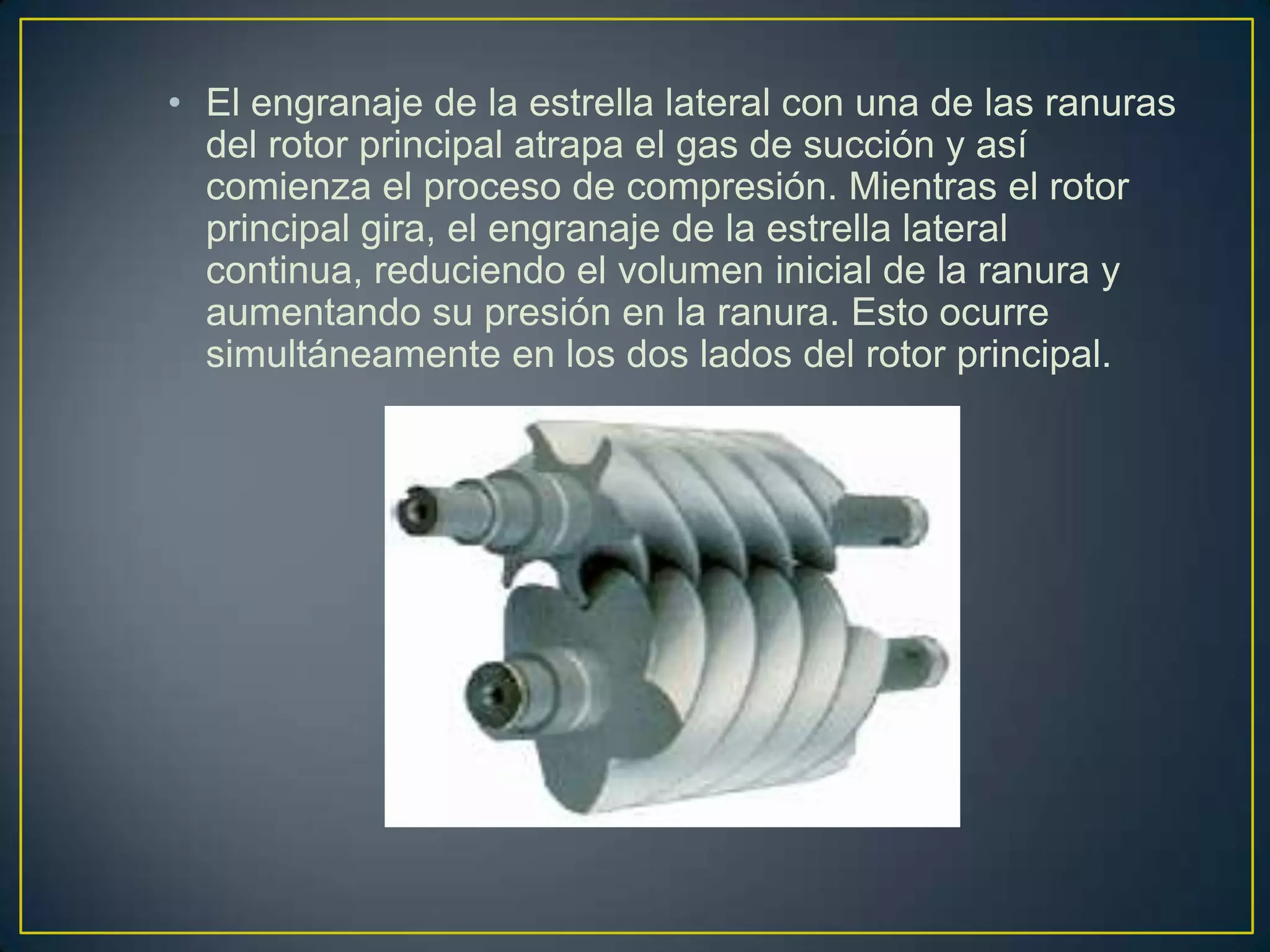 Compresor de tipo tornillo | PPTX