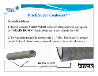 COMPRESOR DE TORNILLO Planta Frick.pdf.. | PDF