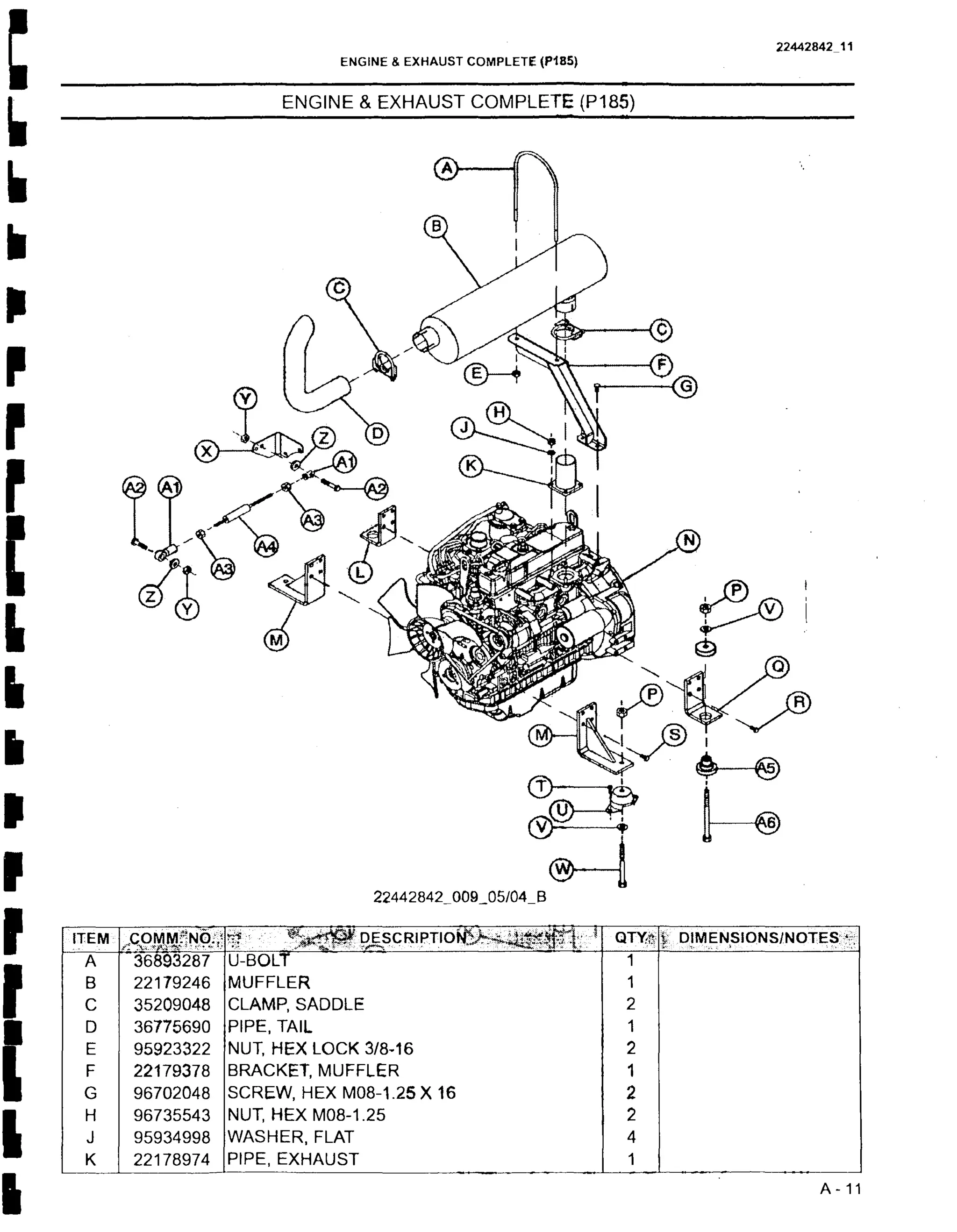 Compresor ingersoll rand p185 | PDF