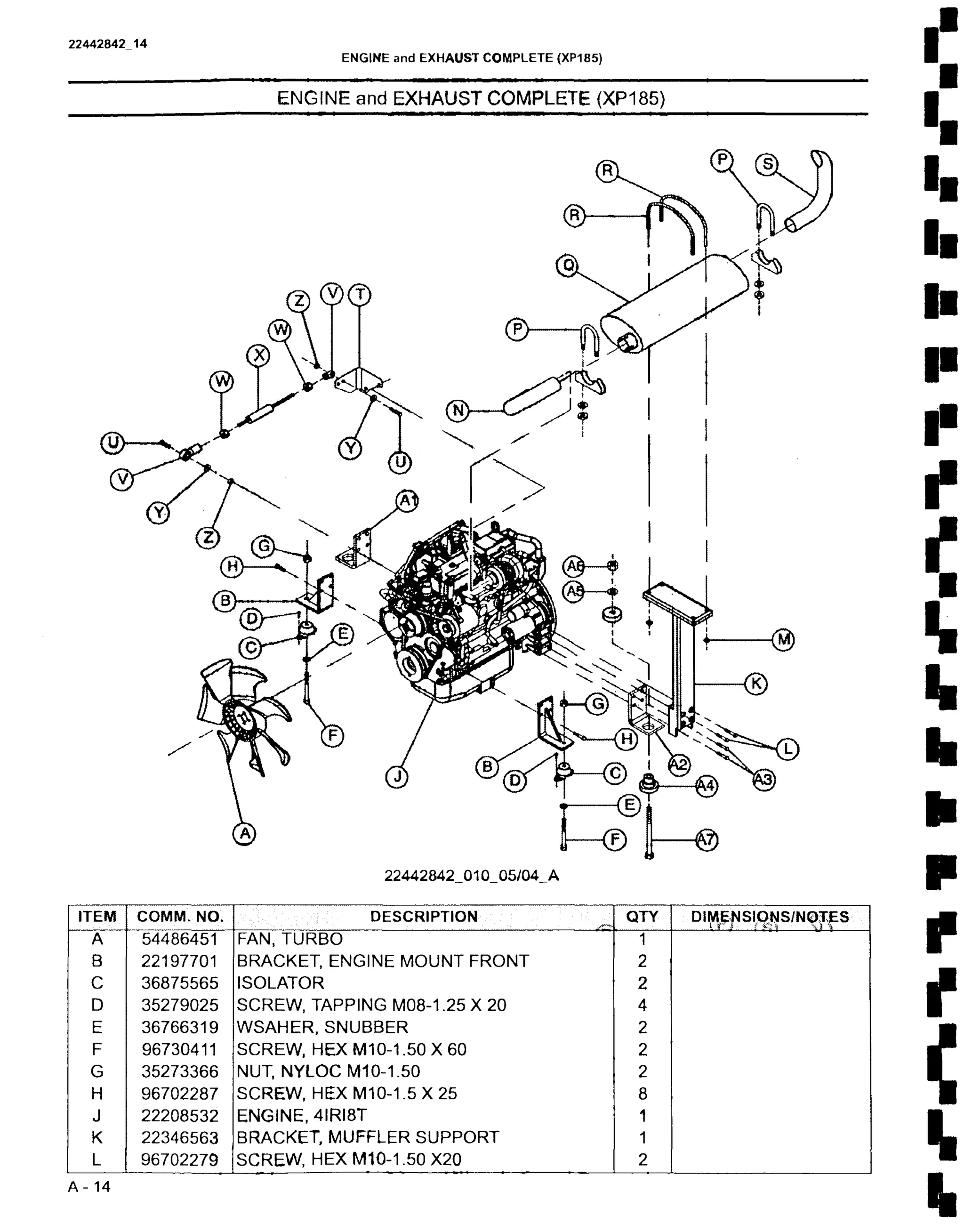 Compresor ingersoll rand p185 | PDF