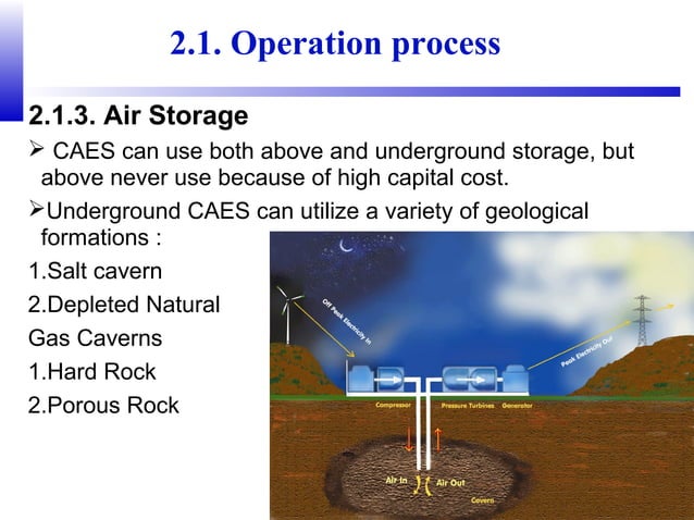 Compressed air energy storage | PPT | Power and Energy Industry ...