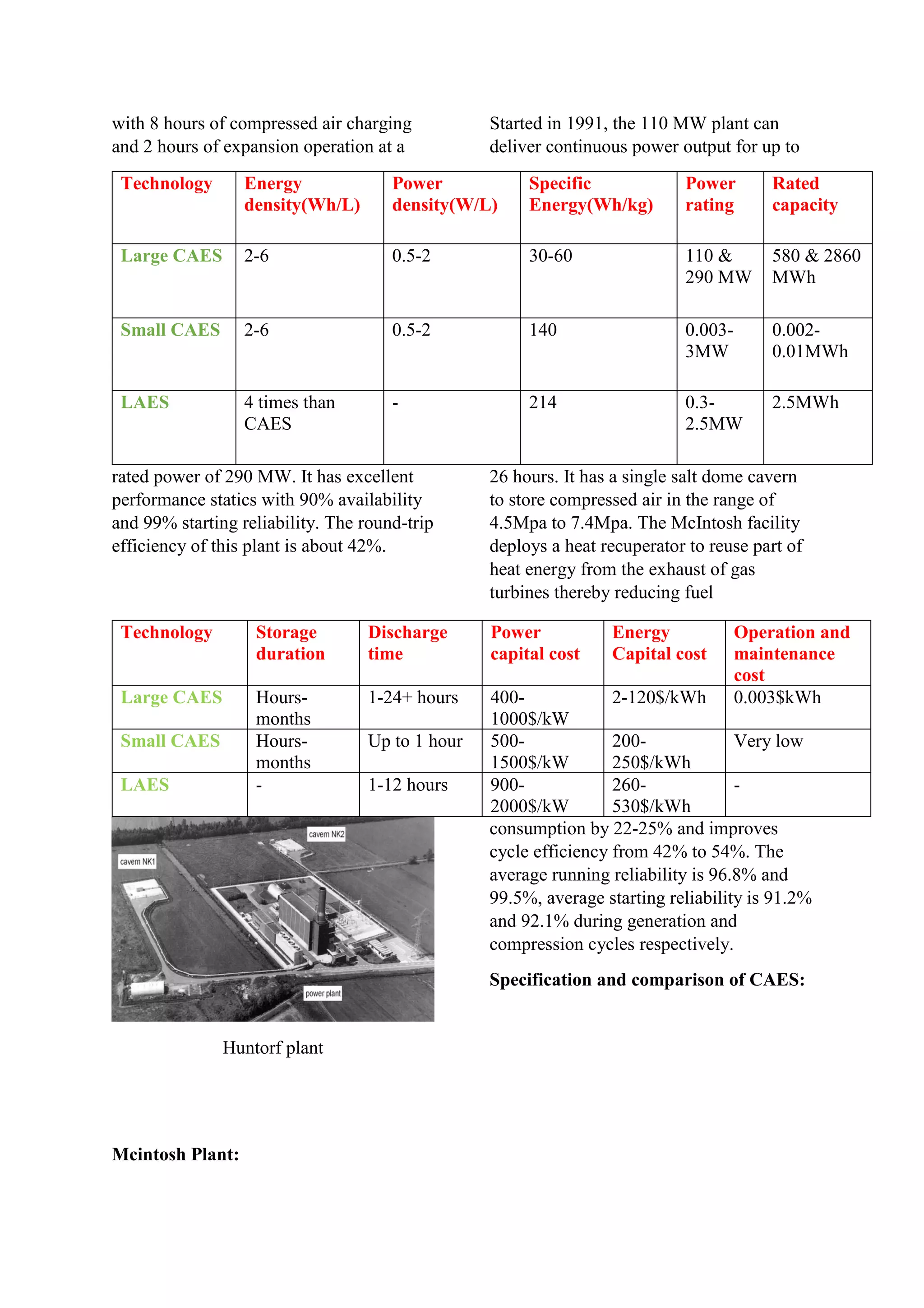 Compressed air energy storage | PDF