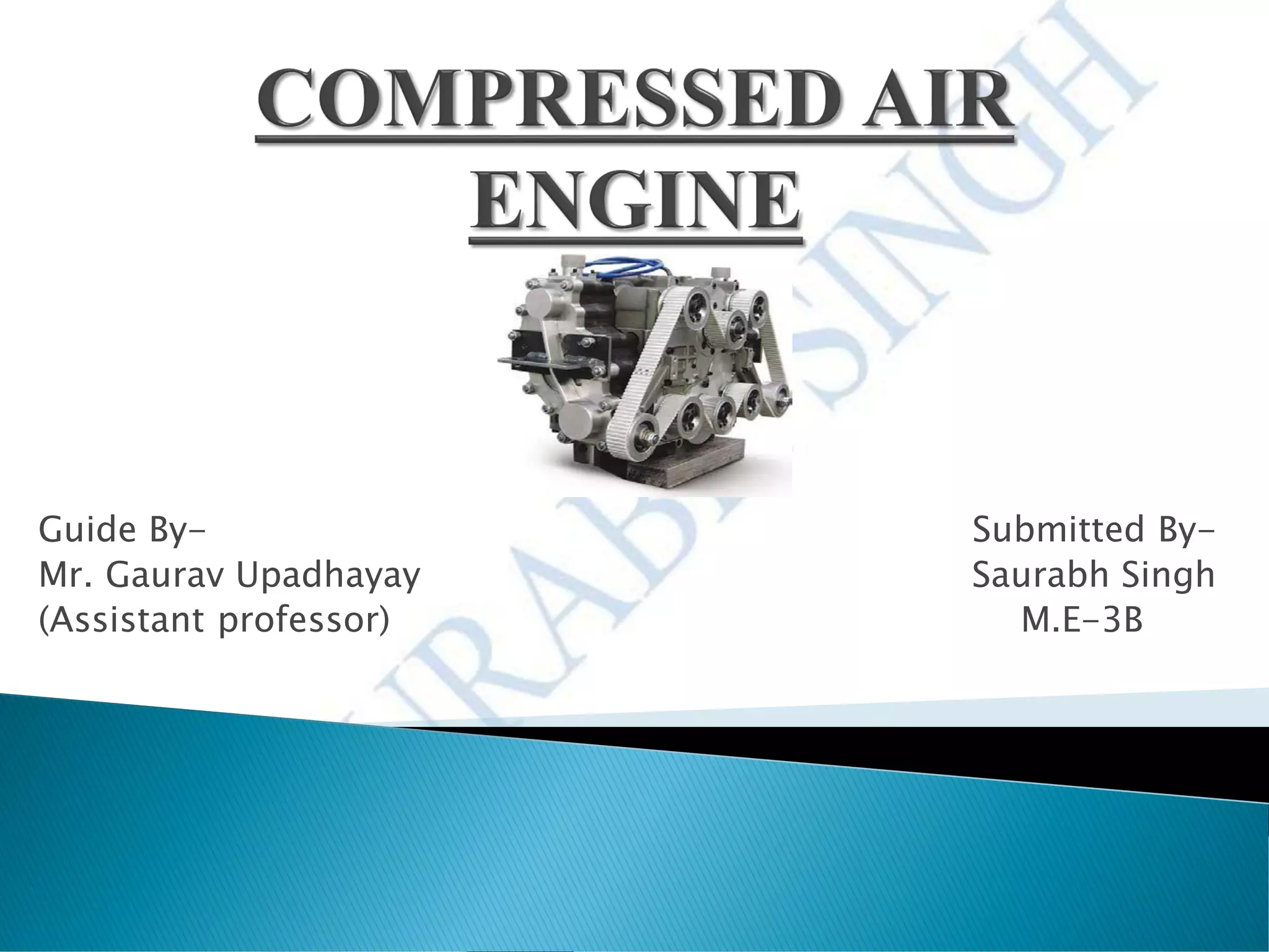 Compressed air engine(ppt) | PDF