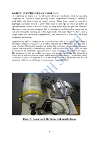 Compressed airengines seminar report | PDF | Automotive