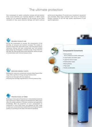Compressed air filters copco | PDF