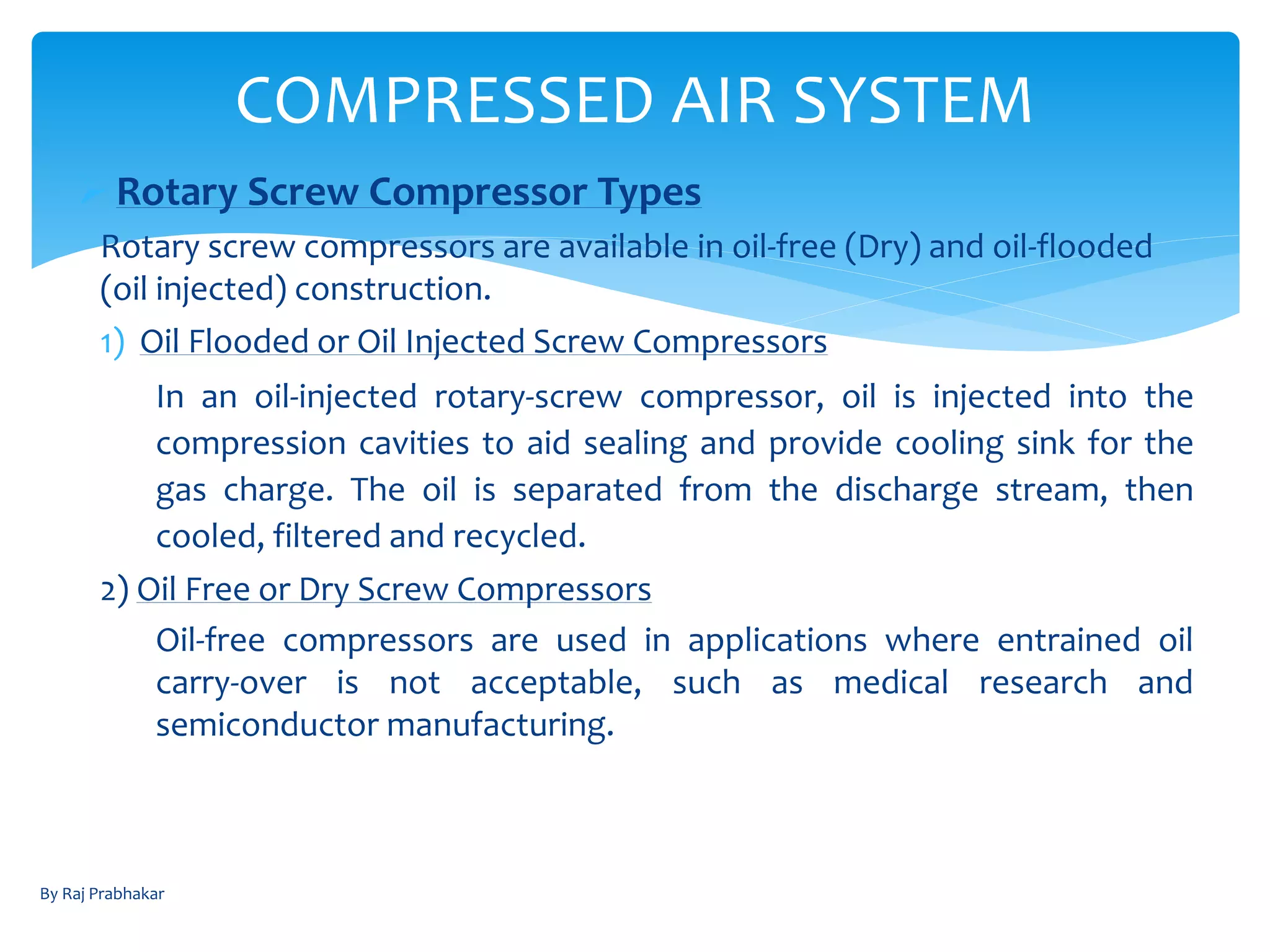 Compressed Air System | PDF