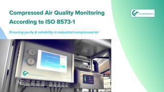 Compressed Air Quality Monitoring According to ISO 8573-1 | PDF