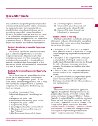 Compressed air sourcebook | PDF