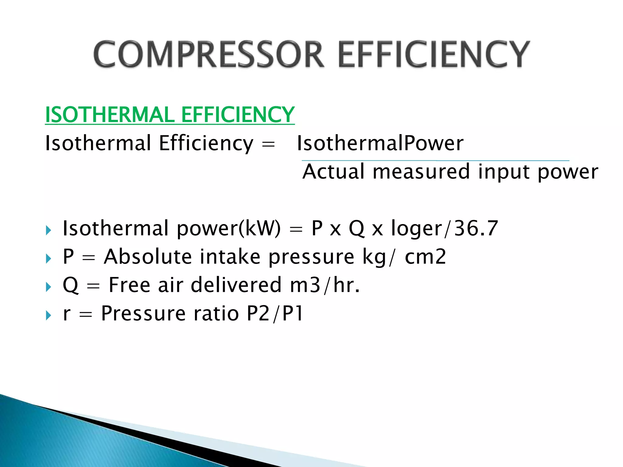 Compressed air system | PPTX