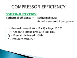 Compressed air system | PPTX