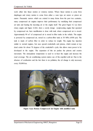 Compressed air vehicle report | DOCX