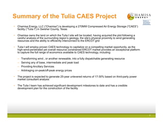 Compressed Air Wind Energy Storage | PDF