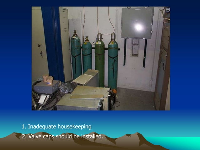 Compressed Cylinder Safety powerpoint presentation for training | PPT