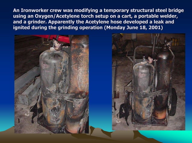 Compressed Cylinder Safety powerpoint presentation for training | PPT