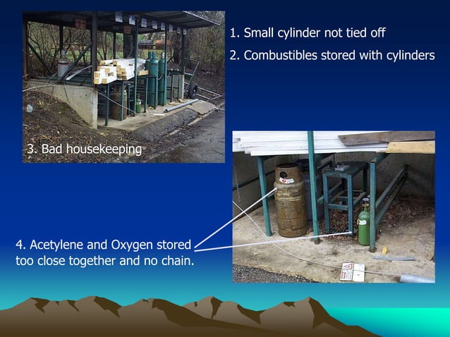 Compressed Cylinder Safety powerpoint presentation for training | PPT