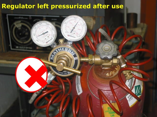 Compressed Gas Cylinders training presentation | PPTX | Chemistry | Science