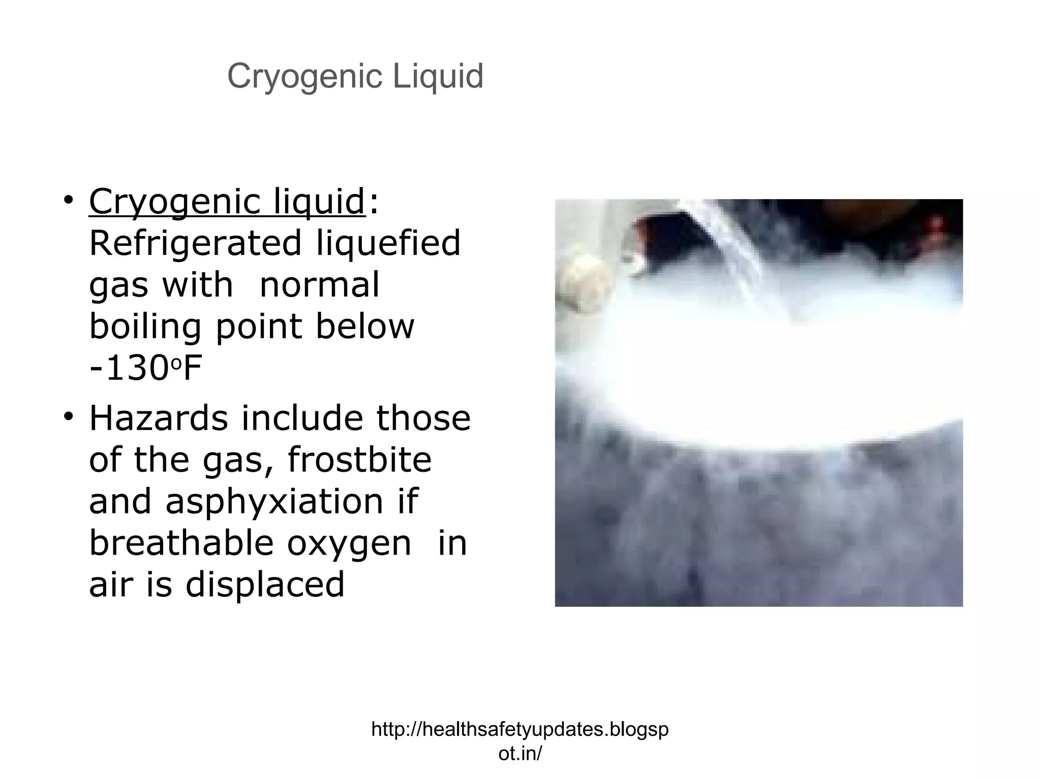 Compressed gas safety | PPT | Chemistry | Science