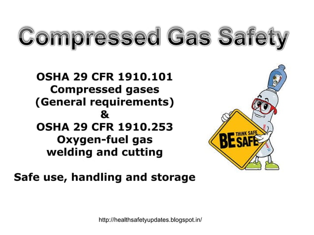 Compressed gas safety | PPT | Chemistry | Science