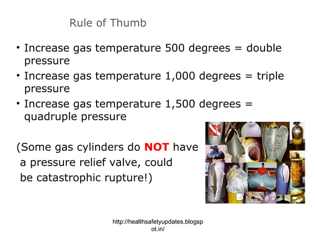 Compressed gas safety | PPT | Chemistry | Science