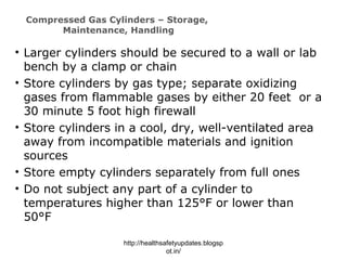 Compressed gas safety | PPT
