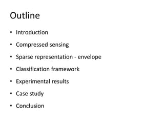 Compressed learning for time series classification | PPT