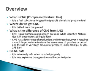 Compressed Natural Gas | PPTX