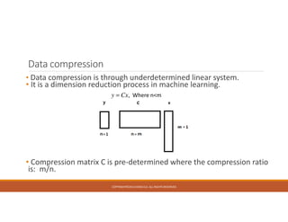 Compressed sensing techniques for sensor data using unsupervised learning | PDF