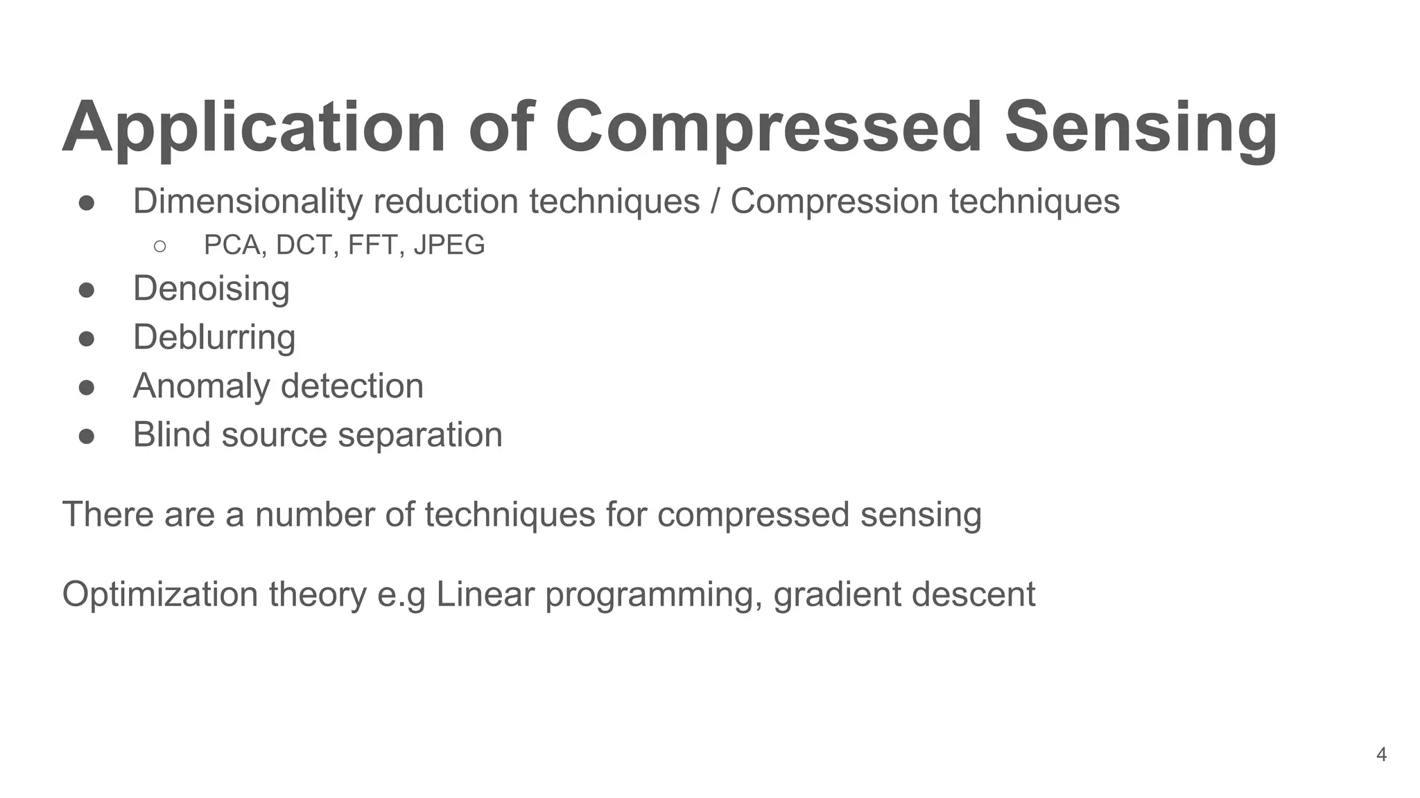 Compressed Sensing using Generative Model | PDF | Technology & Computing