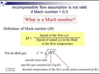 Compressible Fluid | PPTX