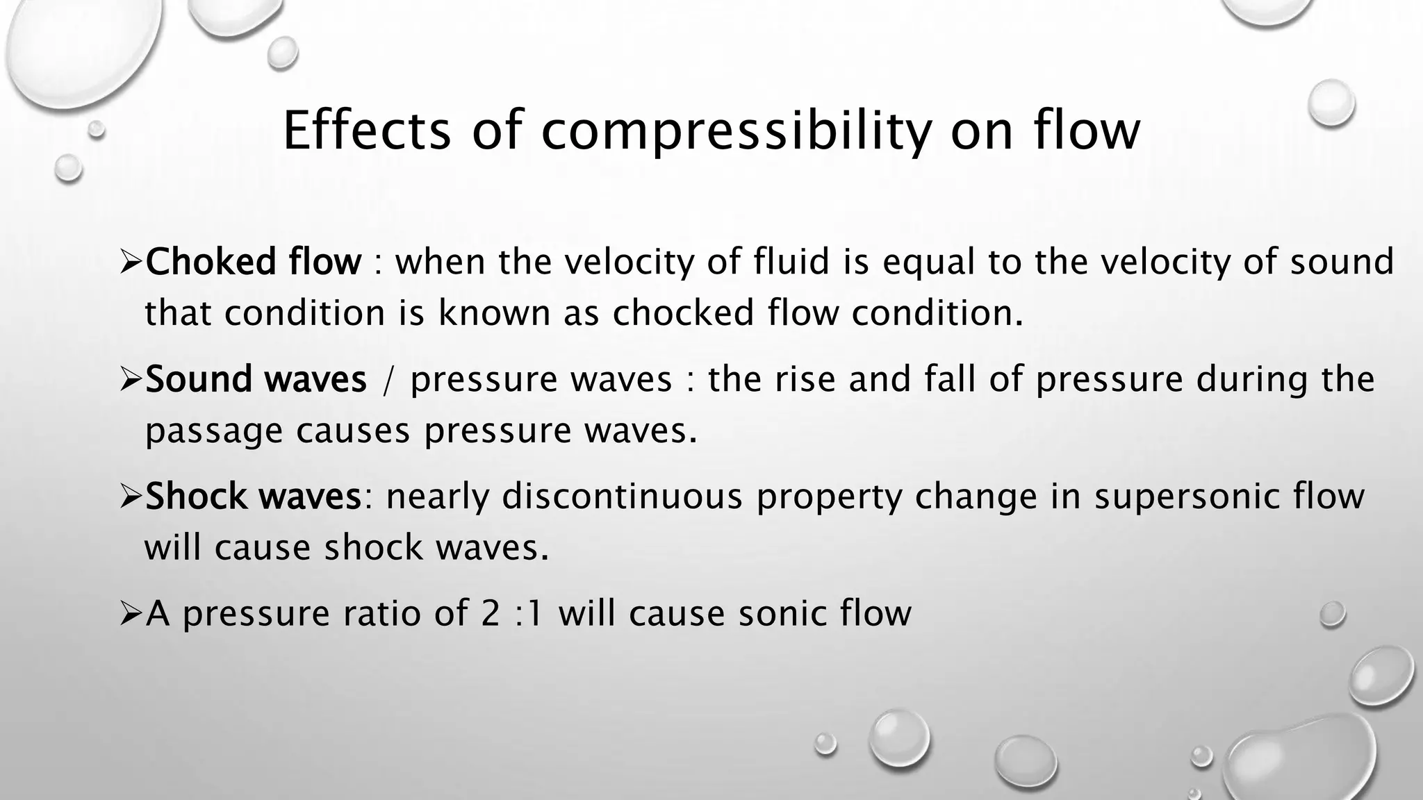 Compressible flow | PPT