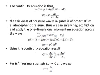 Compressible flows in fluid mechanics in chemical engineering | PPTX