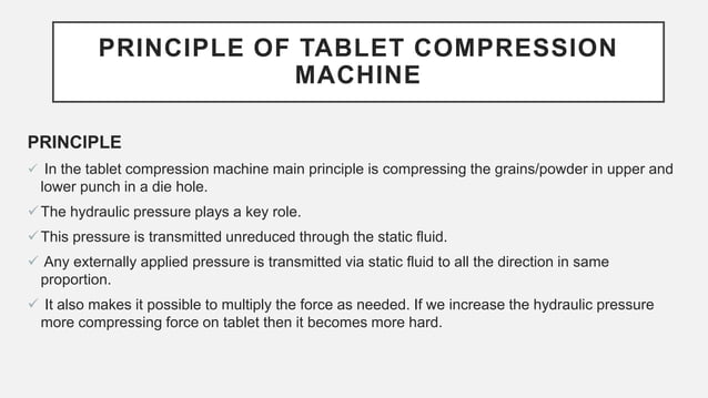 TABLET COMPRESSION | PPTX | Pharmaceutical Drugs | Medical Health