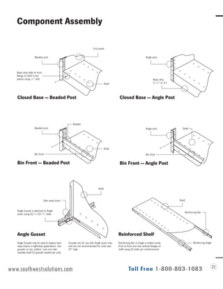 Compression Clip Shelving Industrial Shelves | PDF