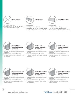 Compression Clip Shelving Industrial Shelves | PDF