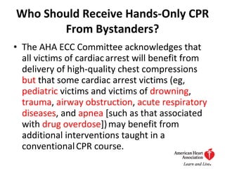 Compression only CPR | PPT