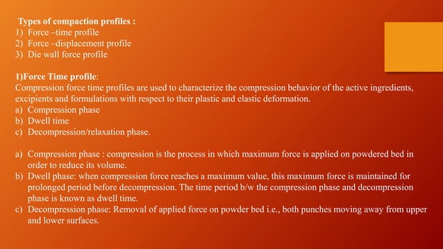 Compression and Compaction-1.pptx modern pharmaceutics | PPTX ...