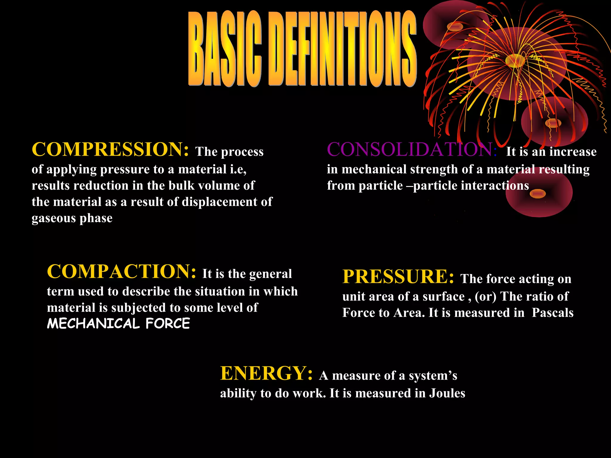 Compression and compaction | PPT